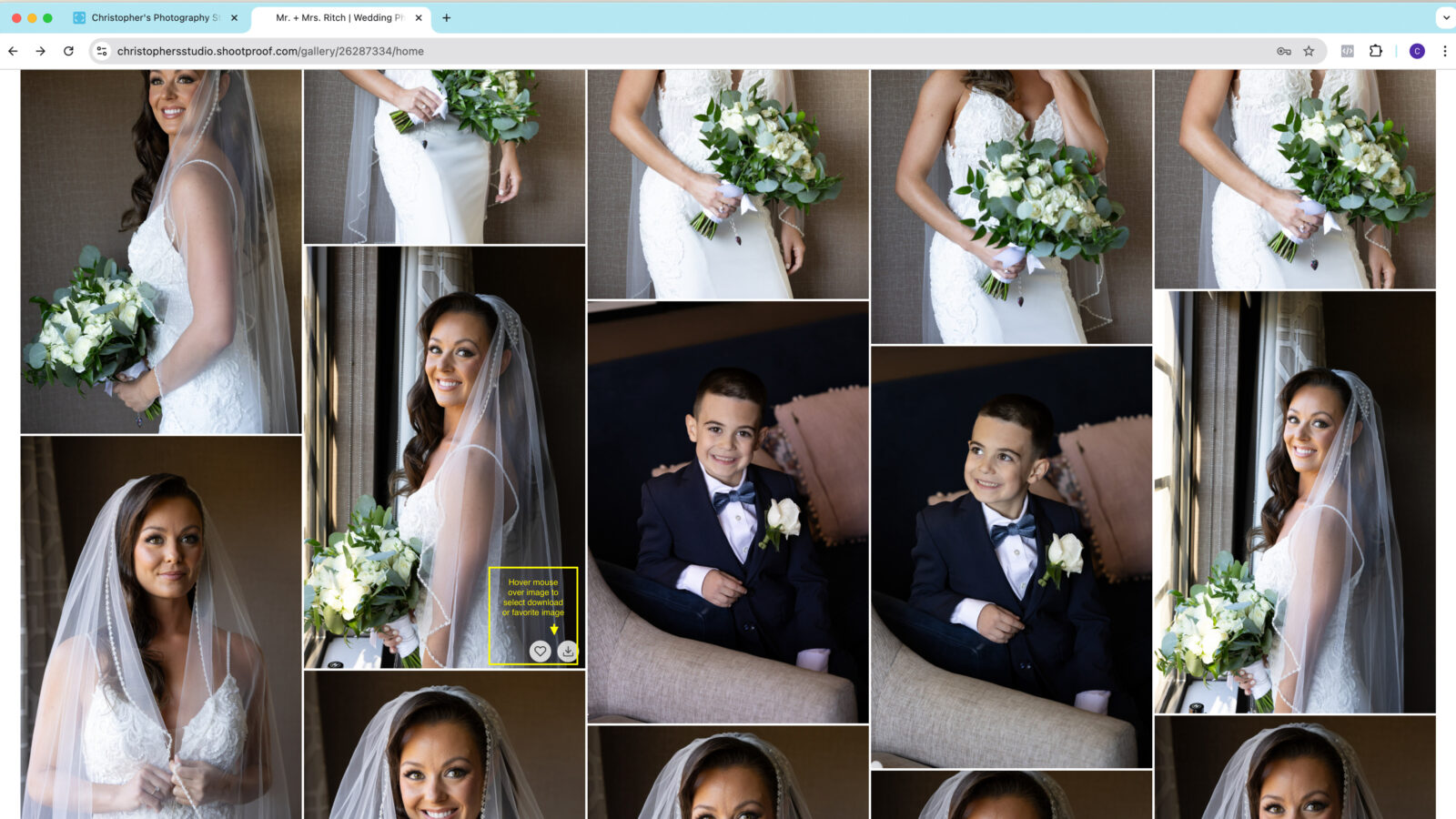 How To Select Photos For Your Wedding Album From The Online Gallery ...